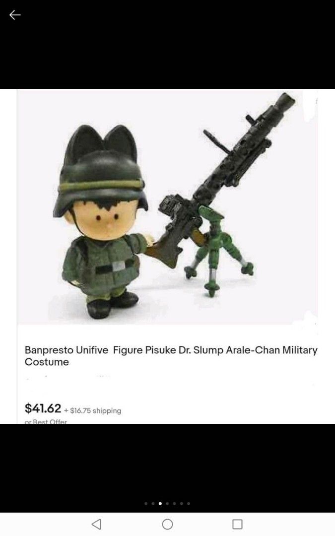 2 pcs Unifive Dr. Slump Arale Chan Military Costume (Peasuke and Secret ...