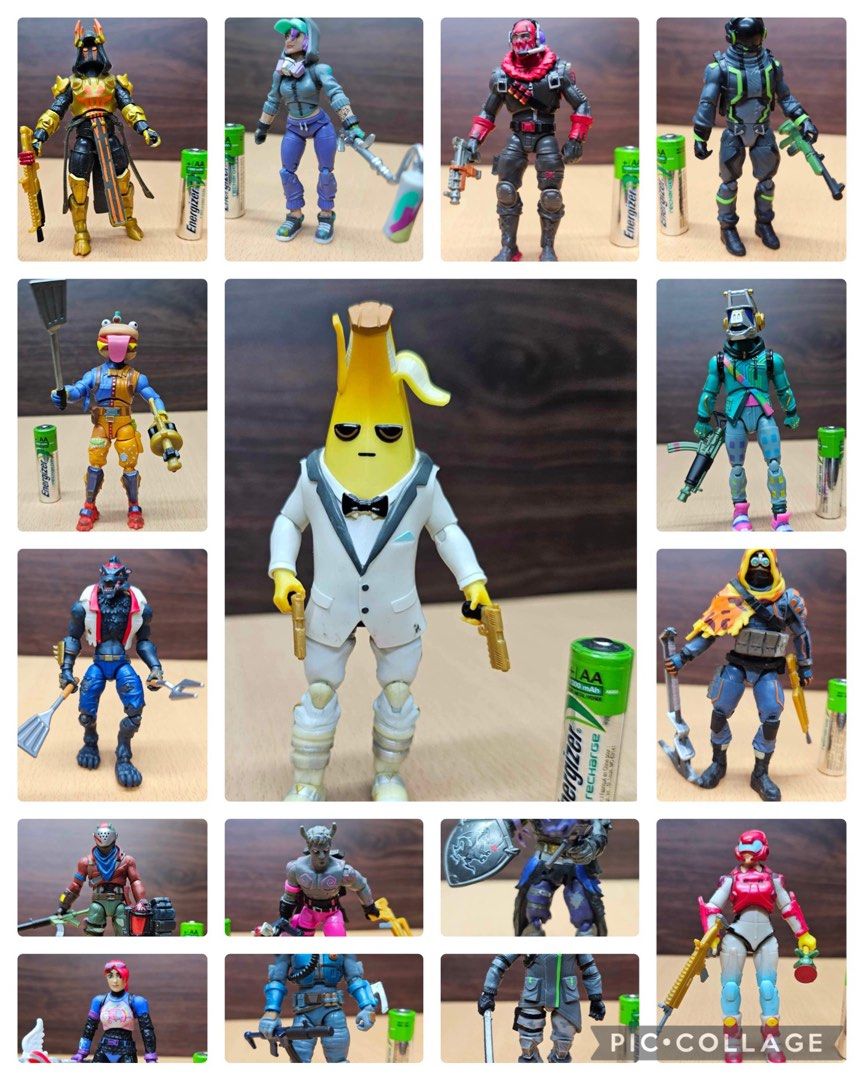 3.75 inches or 1:18 1/18 scale Rare Fortnite Collectible Action Figures ...
