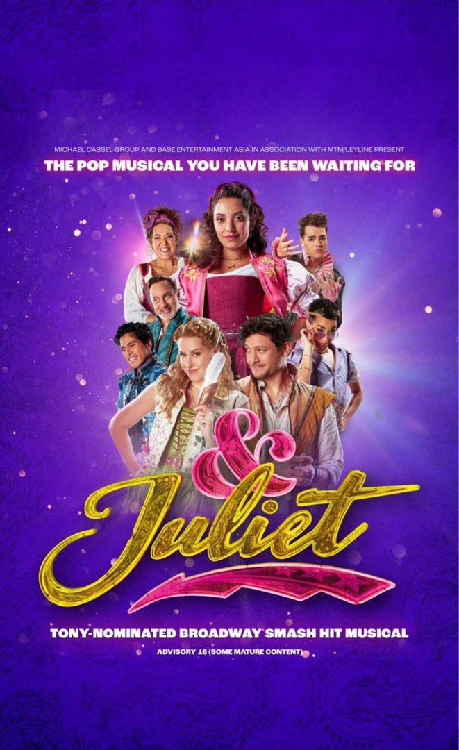 3 e-tickets for &juliet show, Tickets & Vouchers, Event Tickets on Carousell