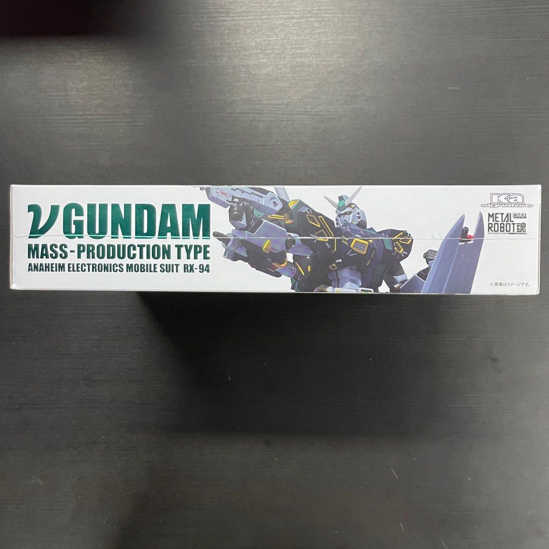 全新 日版 魂限 MRS 量產型 V 高達 Metal Robot 魂 Nu Gundam Mass Production Type MPT ...