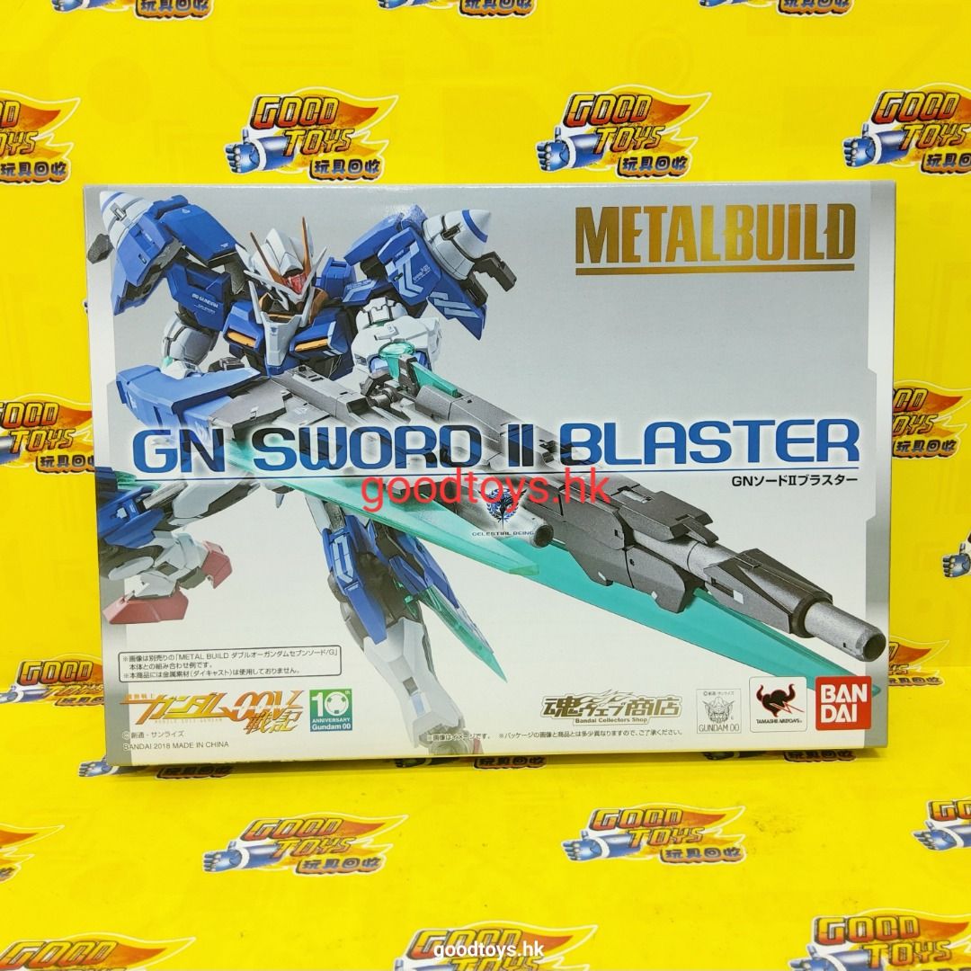 全新未開封 魂商店限定 BANDAI 高達00V戰記 GUNDAM 00V 超合金 METAL BUILD GN SWORD II ...