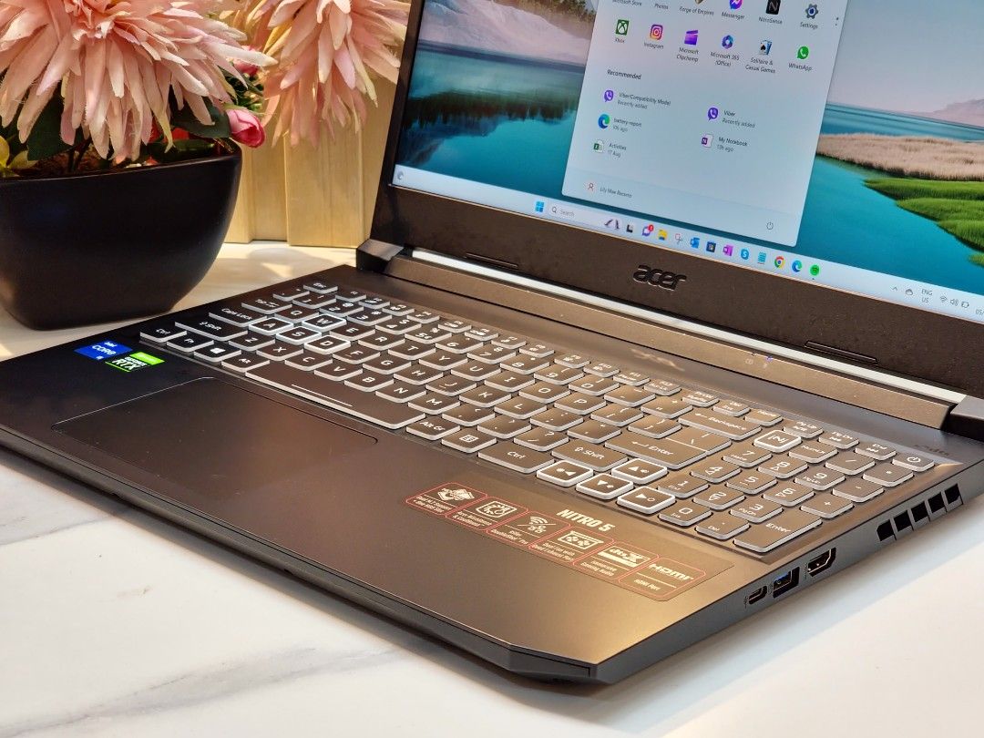 Acer Nitro 5 AN515-57-535Z i5-11th Gen 16GB RAM 512GB SSD 1TB HDD RTX ...