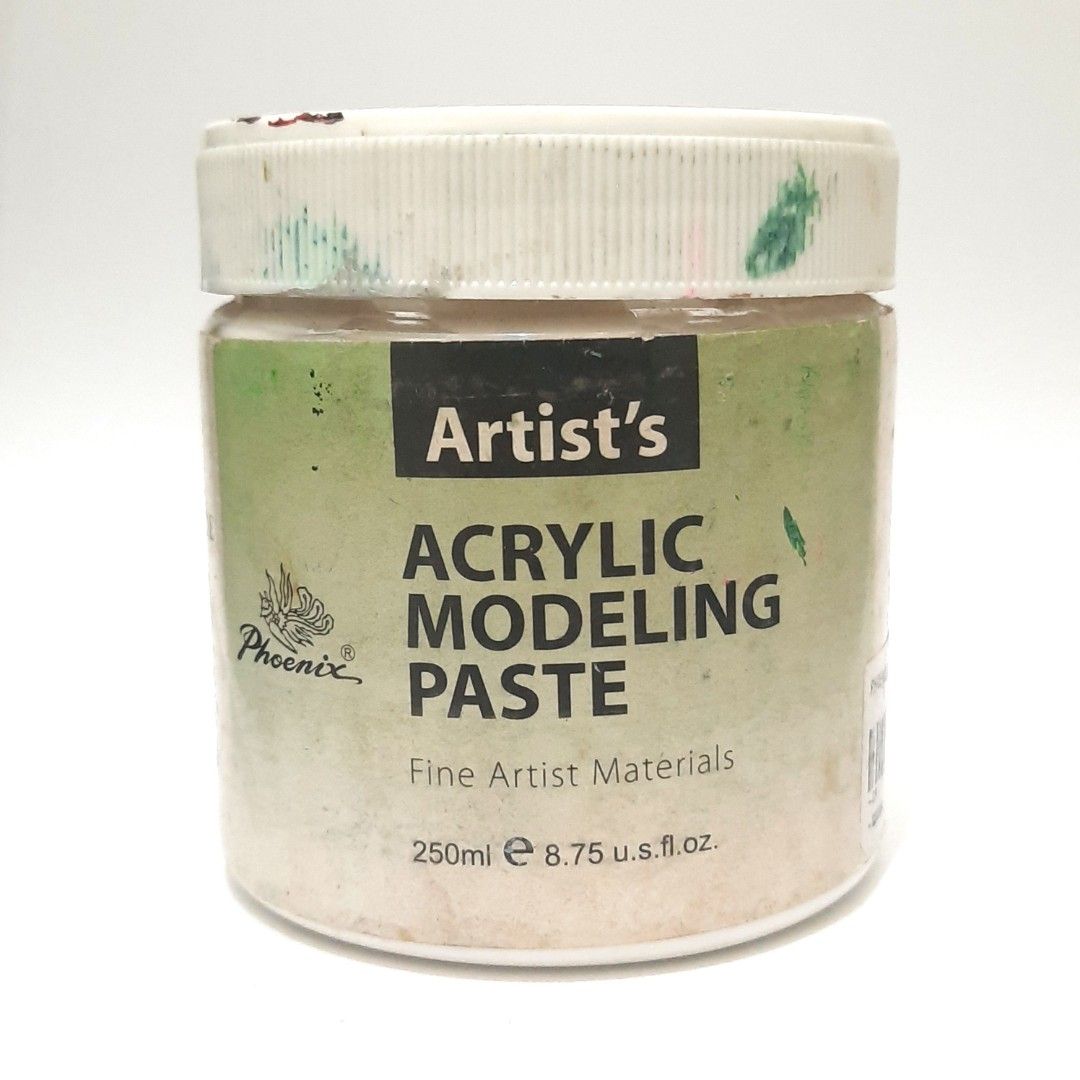 ACRYLIC MODELLING PASTE - ARTIST'S, Desain & Kerajinan Tangan, Alat ...