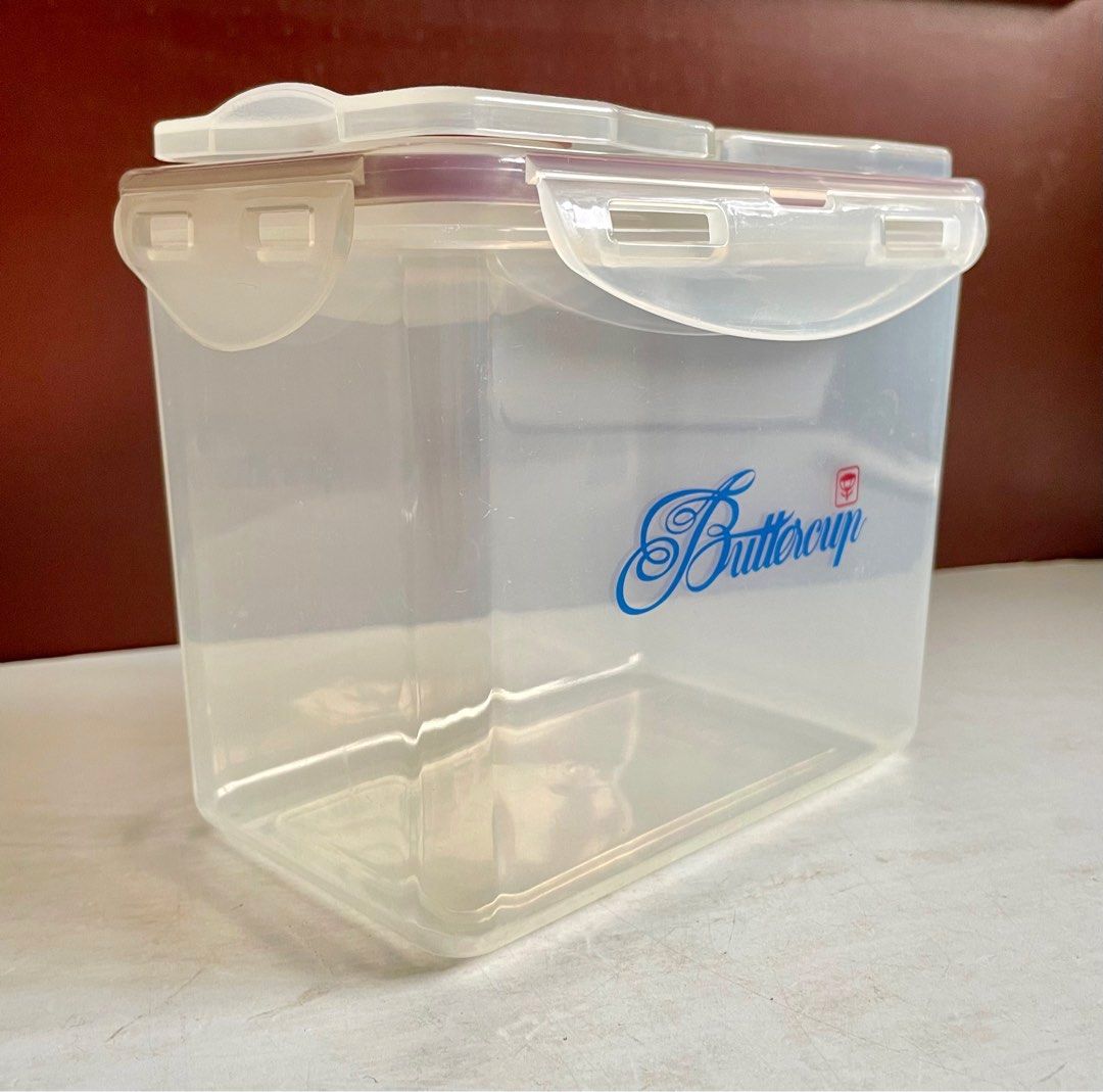 Airtight lock & lock plastic container with Round opening on top ...