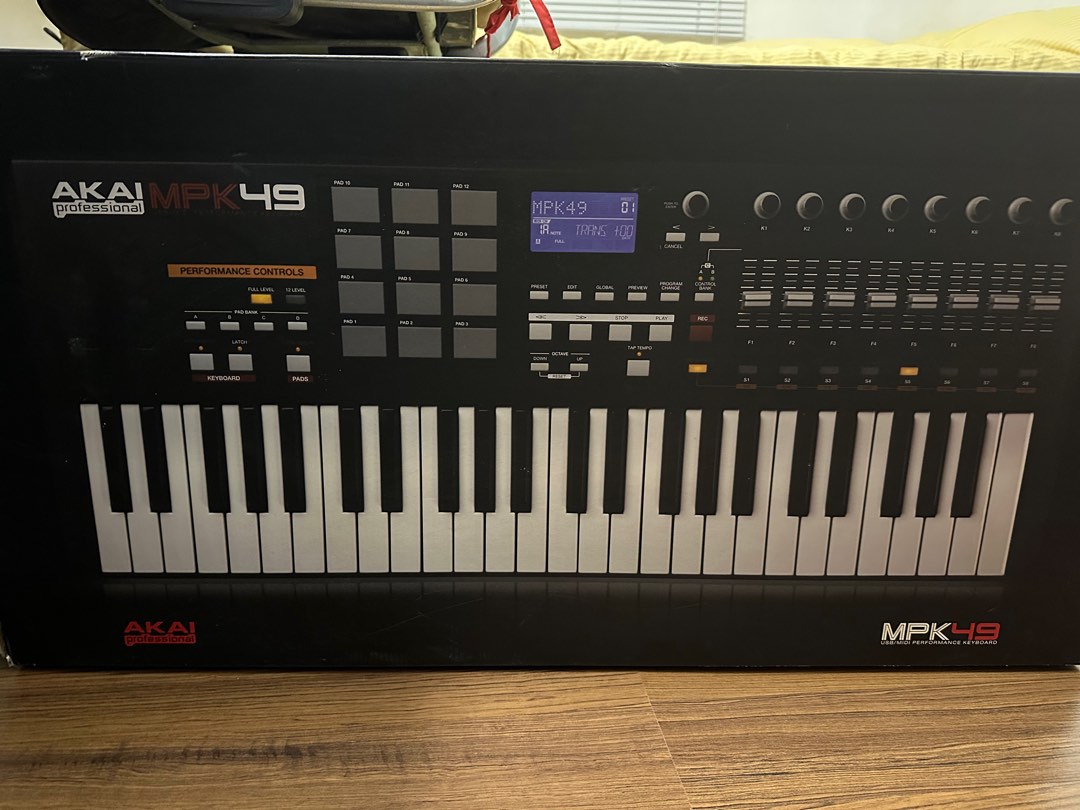 Akai Professional the MPK49 performance controller, Hobbies & Toys ...