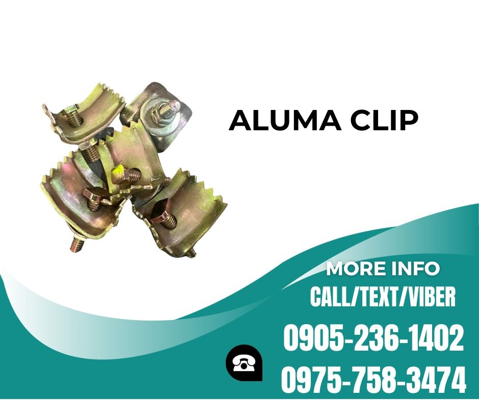 ALUMA CLIP, Commercial & Industrial, Construction & Building Materials on Carousell