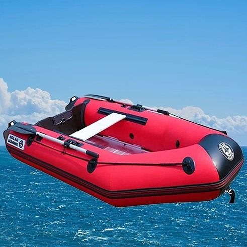 ALUMINUM FLOOR INFLATABLE BOAT, Sports Equipment, Sports & Games, Water ...
