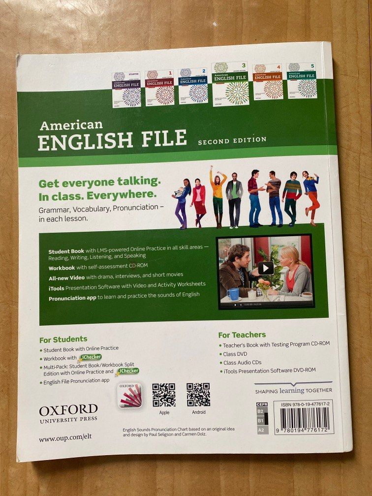 American ENGLISH FILE 3, 書籍、休閒與玩具, 書本及雜誌, 教科書、參考書在旋轉拍賣