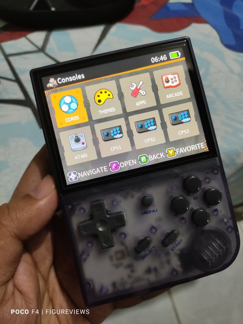 ANBERNIC RG35XX 64GB Transparent Purple Retro Handheld Console PS1, GBA ...