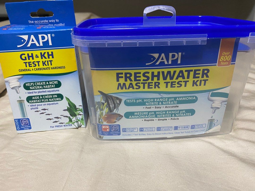 API Freshwater Master Test Kit & GH KH Test Kit, Pet Supplies, Homes ...