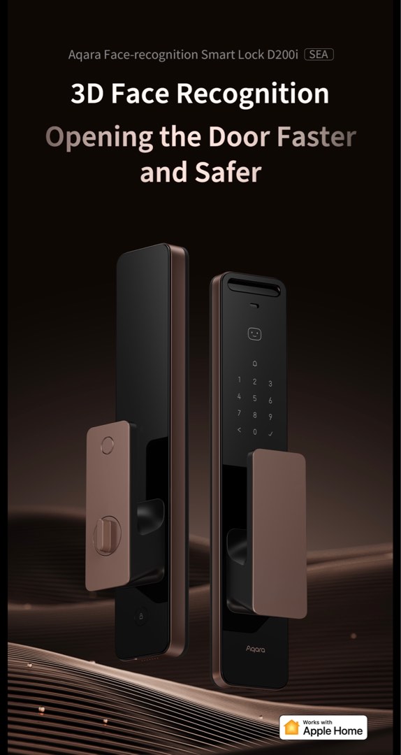 Aqada D200 Zigbee Smart Lock, Furniture & Home Living, Security & Locks ...