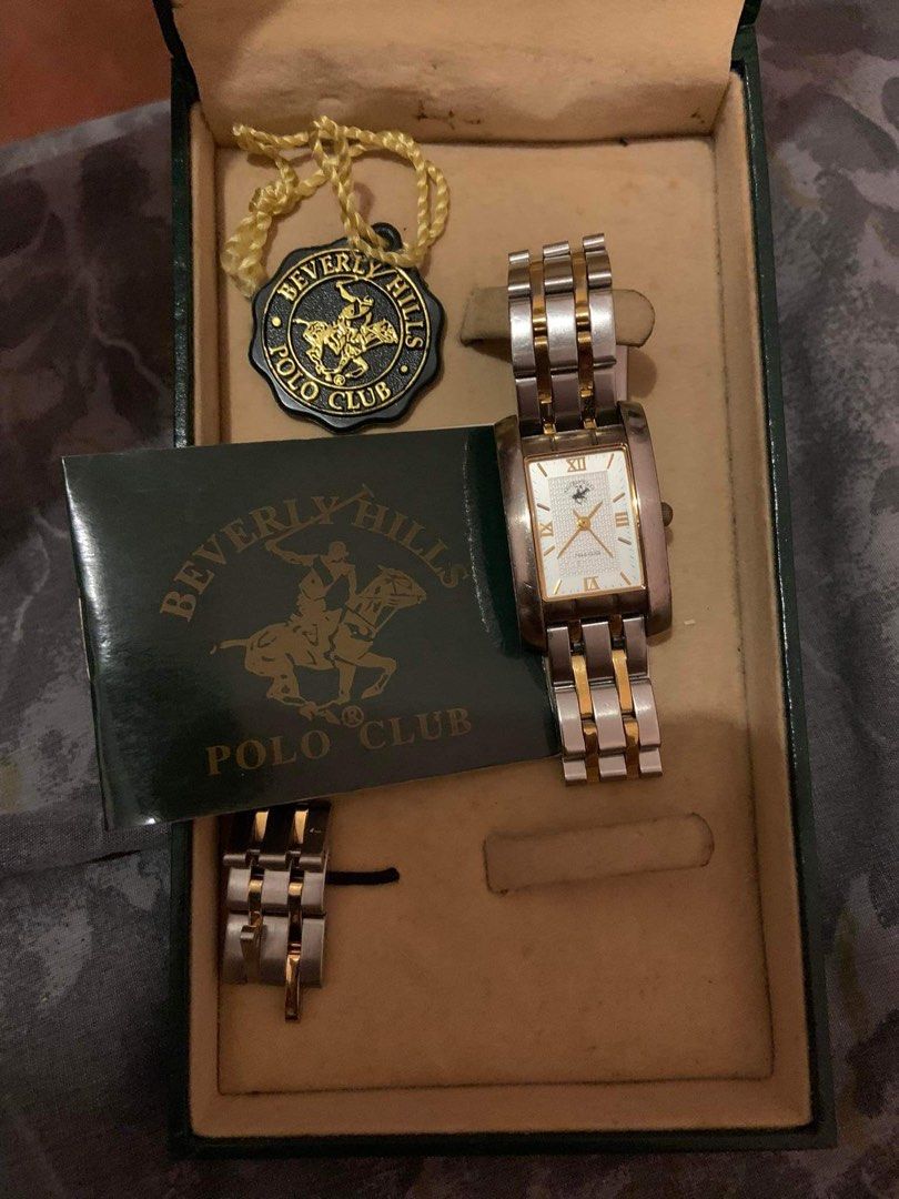 Auth Beverly Hills Polo Club Watch, Women's Fashion, Watches ...