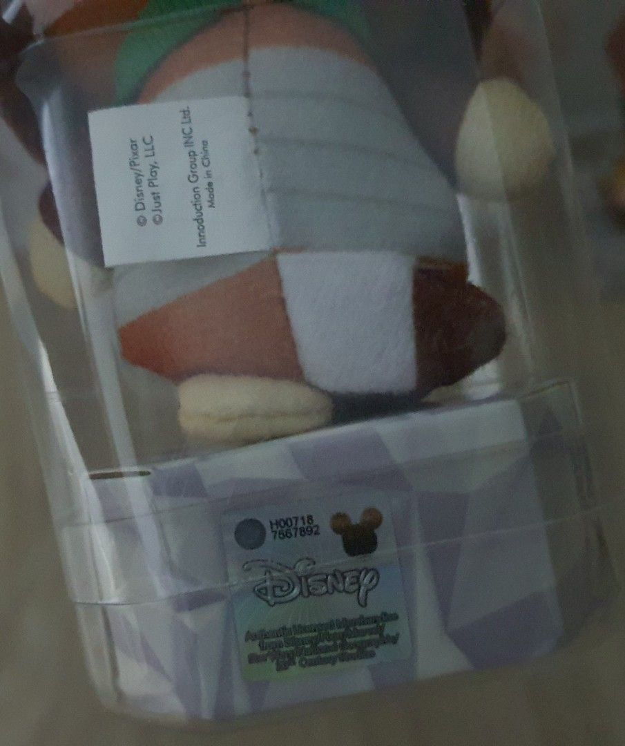 Authentic Keychain Plushie In Bottle - FULL SET Disney 100 Toy Story ...