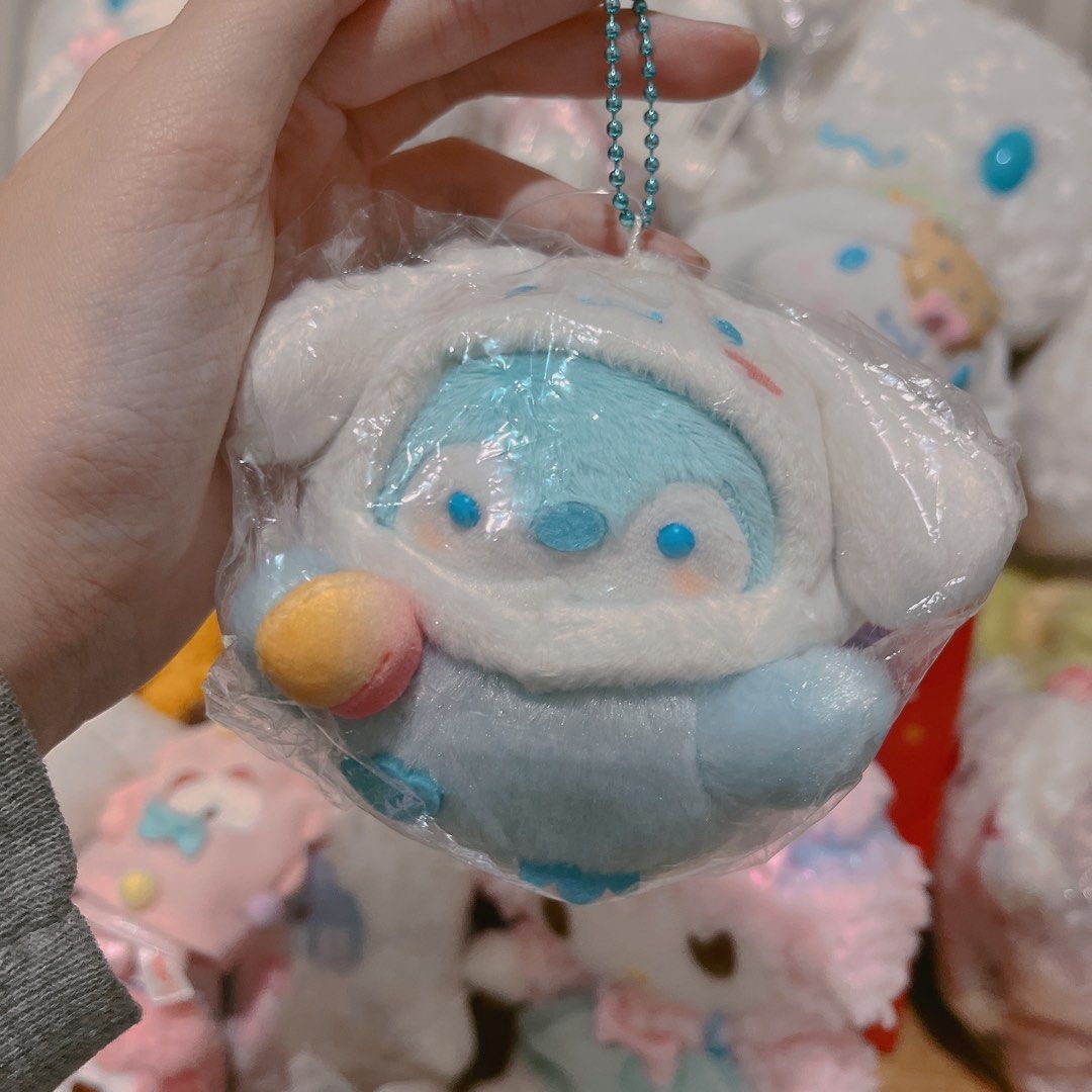 Authentic sanrio cinnamoroll kupen chan penguin collaboration mascot ...