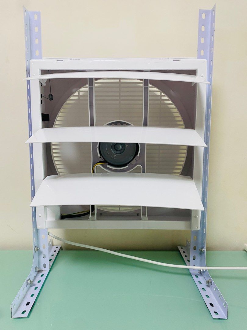 AUX Exhaust Ventilation Fan Table Top Desktop, Furniture & Home Living ...