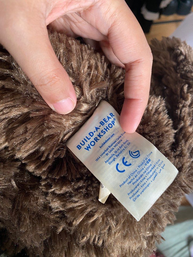 BAB Build A Bear Beast from Beauty and the Beast Big Doll Bear, Hobbies ...