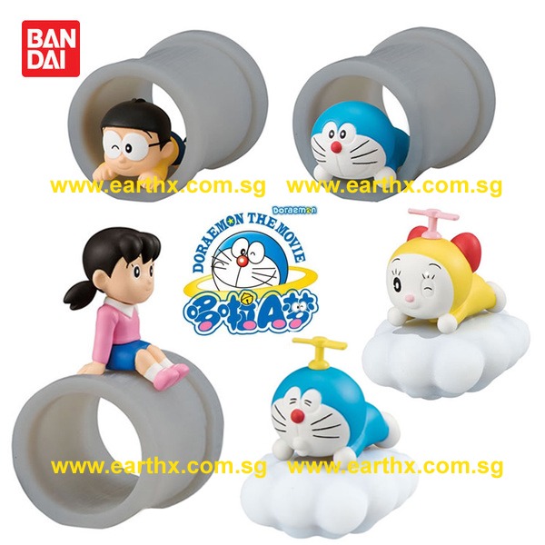 Bandai Doraemon Honwaka Mascots 5pc Set, Hobbies & Toys, Toys & Games on Carousell