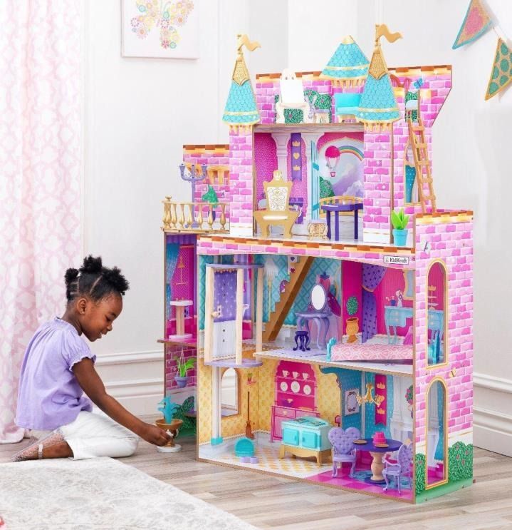 Barbie Princess Dream Castle Wooden Dollhouse Kidkraft, Hobbies & Toys ...