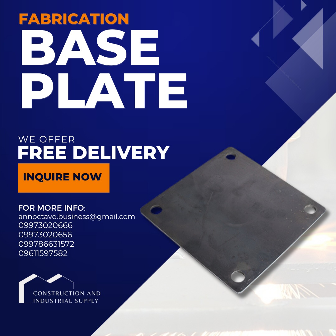 Base plate | Flange Plate | Plate | Base Plate Fabricate | Metal base ...