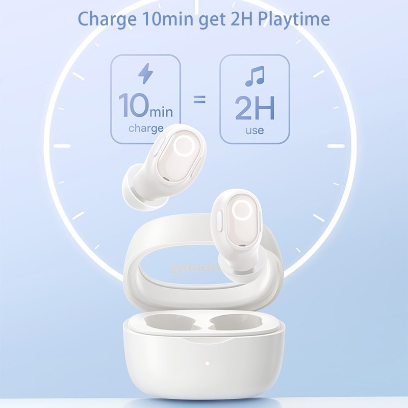 Baseus WM02 TWS True Wireless Headphones Bluetooth Earphone Noise ...