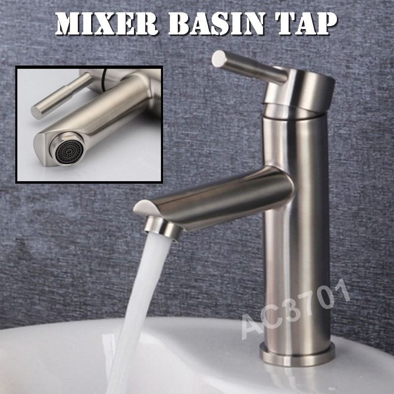 Bathroom Toilet Tap Hot & Cold Water Mixer Basin Tap Bathroom ...