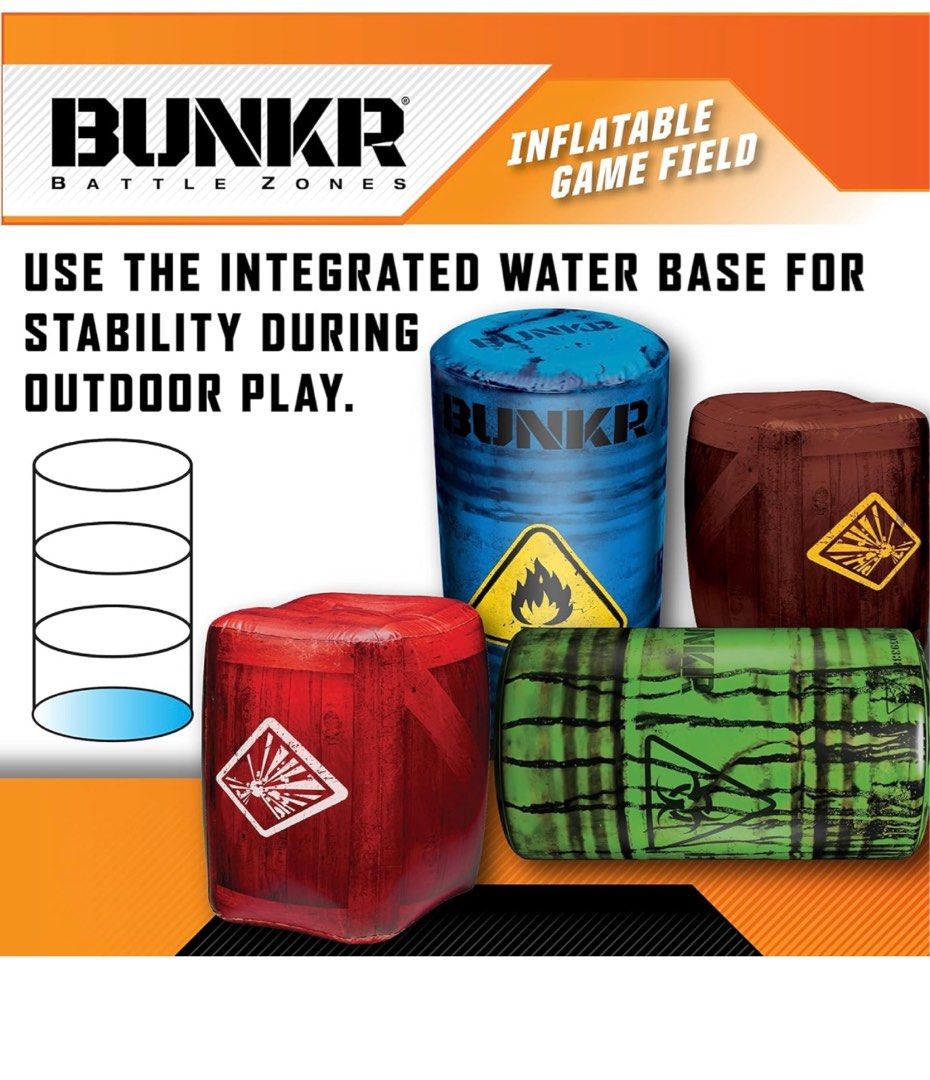 Battle bunker barricade inflattable, Hobbies & Toys, Toys & Games on ...