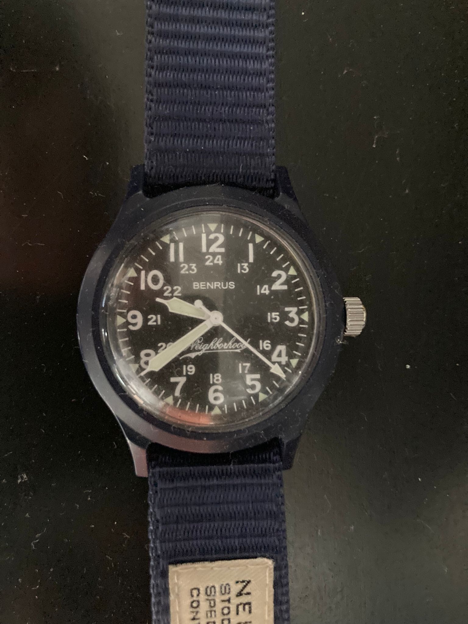 Benrus x neighborhood military watch, Luxury, Watches on Carousell
