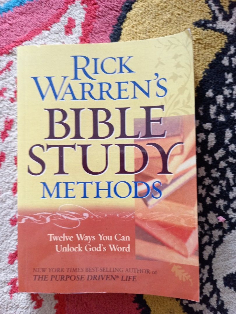 bible study methods, Hobbies & Toys, Books & Magazines, Religion Books ...