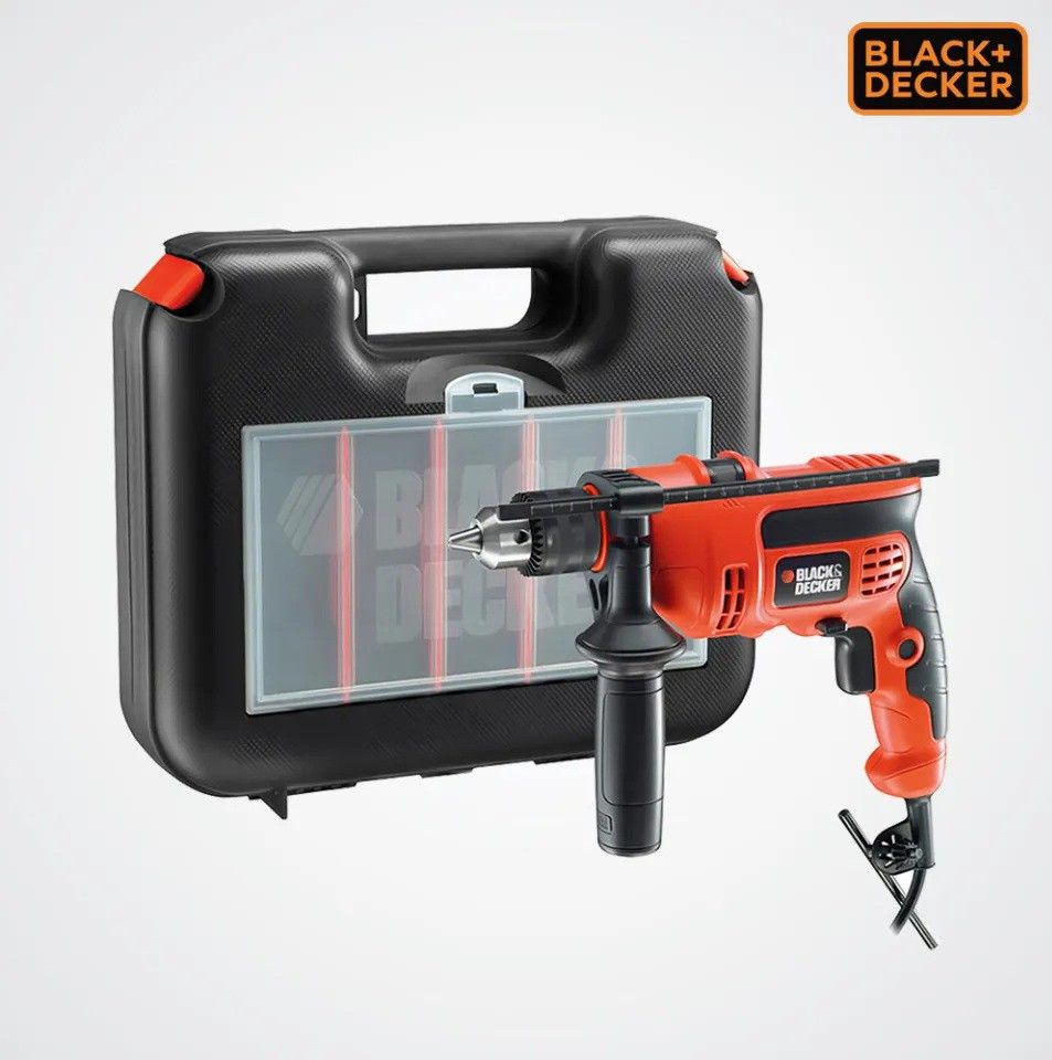 Black decker Hammer Drill 710w, Furniture & Home Living, Home ...