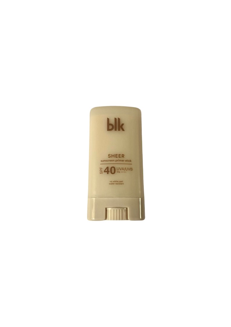 BLK Cosmetics Sheer Sunscreen Primer Stick, Beauty & Personal Care ...