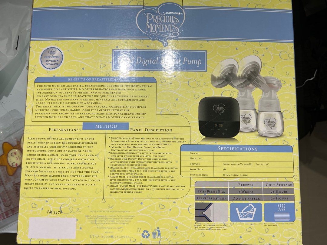 Breastpump precious moments, Babies & Kids, Nursing & Feeding ...