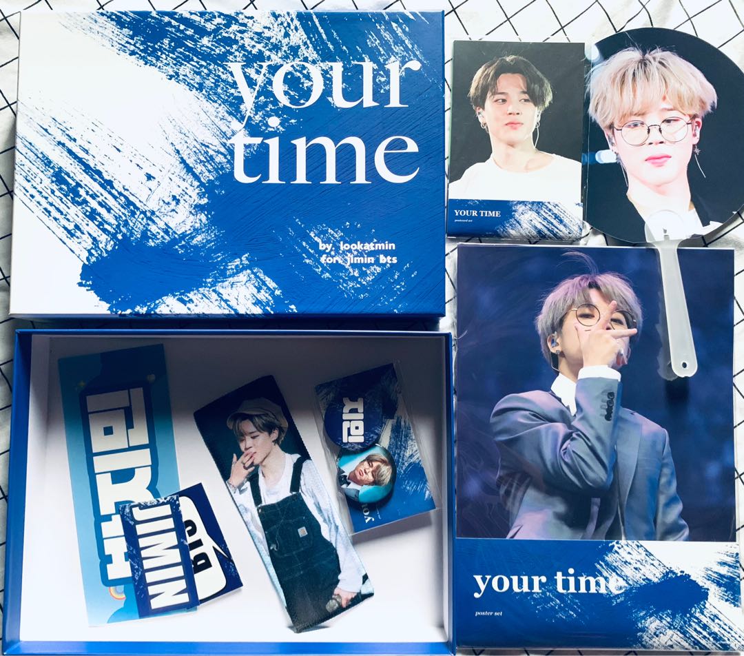 bts jimin ‘your time’ merch box set by @.lookatmin _ onhand jm 2019 ...