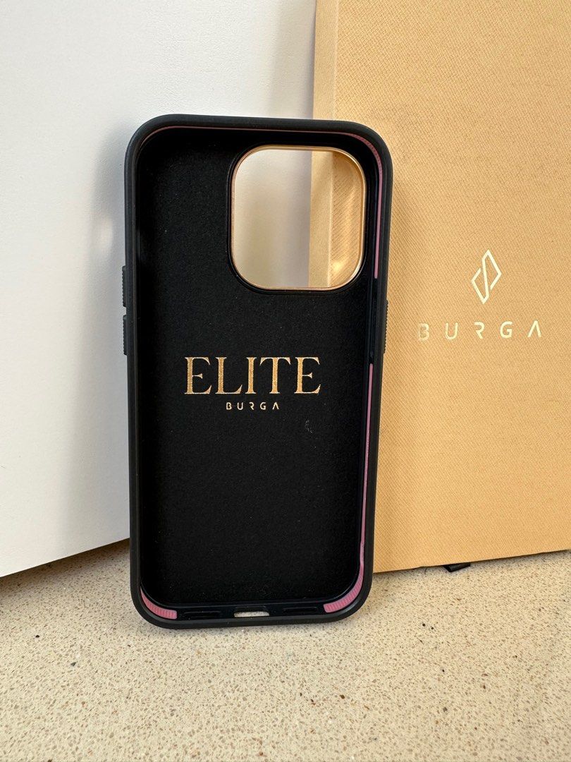 Burga Magic Night iPhone 14 Pro Case Elite (MagSafe) / Gold, Mobile Phones & Gadgets, Mobile ...