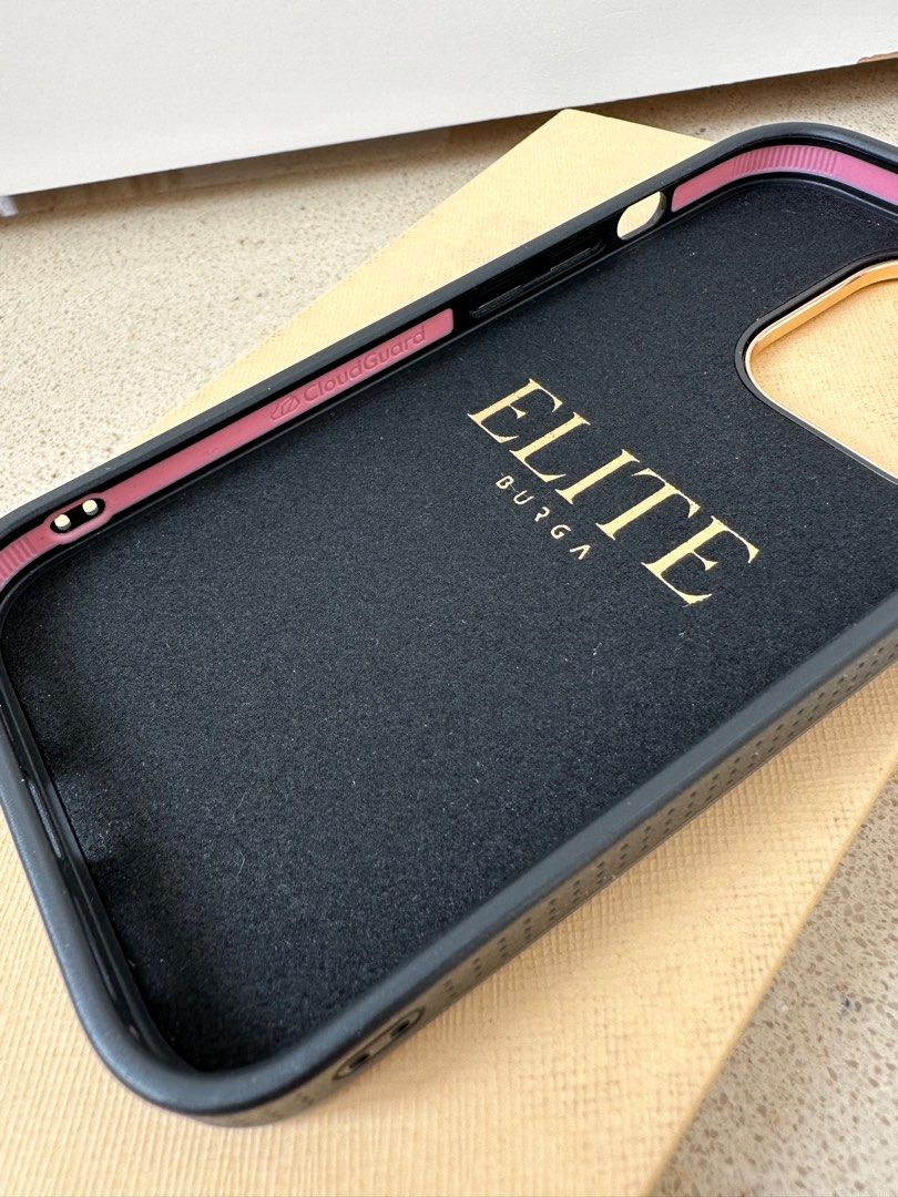 Burga Magic Night iPhone 14 Pro Case Elite (MagSafe) / Gold, Mobile Phones & Gadgets, Mobile ...