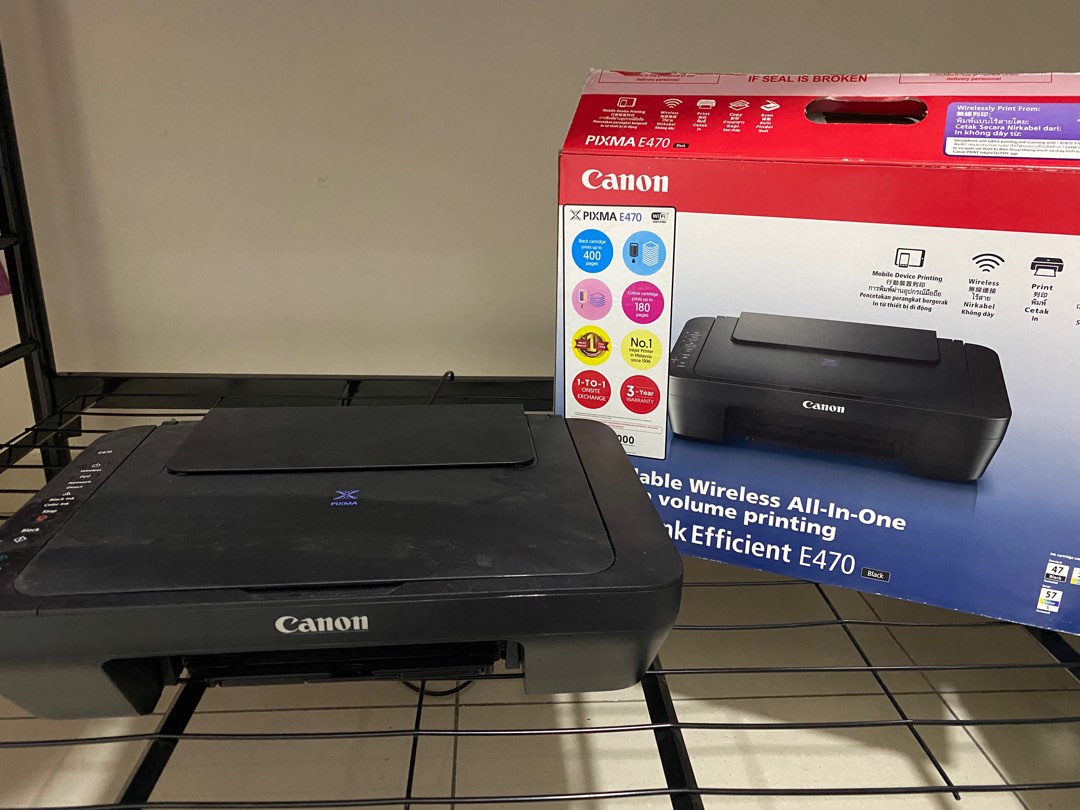 Canon E470 printer, Computers & Tech, Printers, Scanners & Copiers on ...