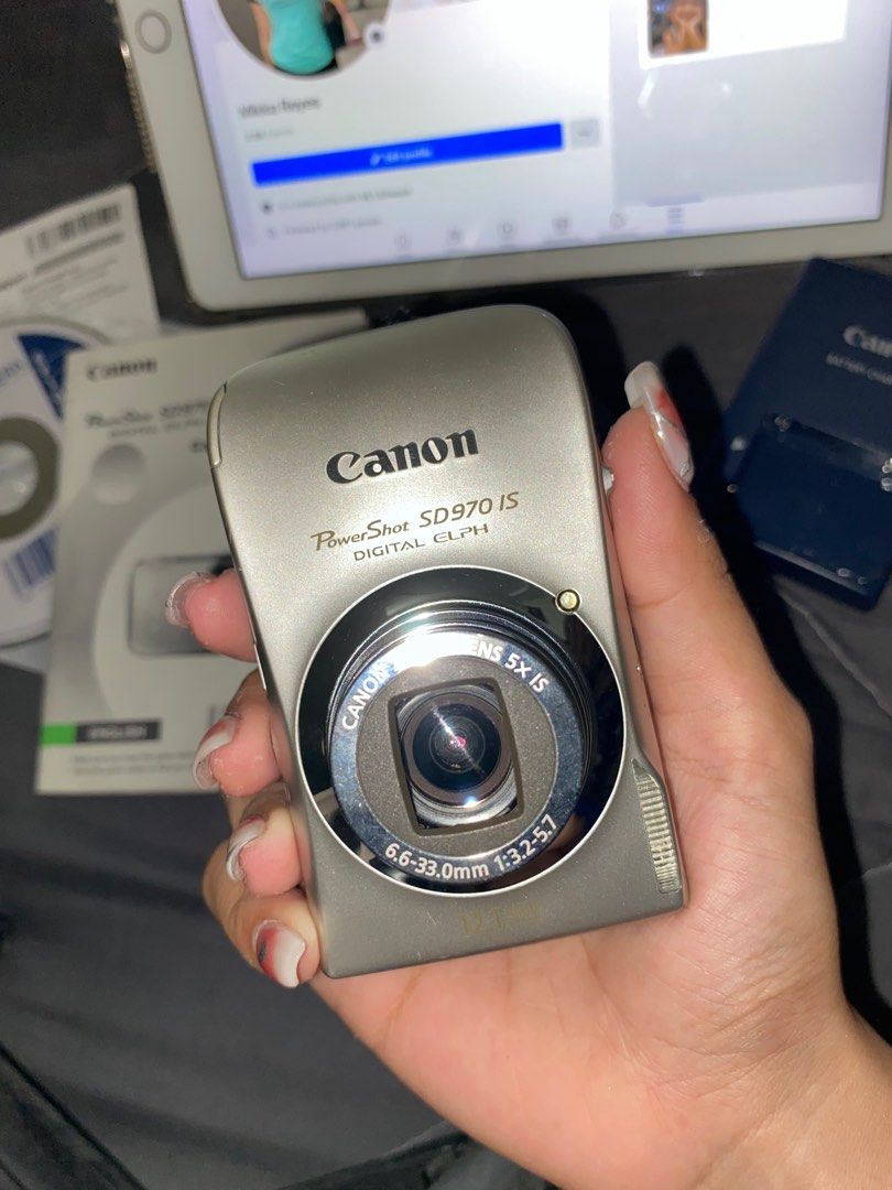 canon powershot sd970 (ixus 990 IS), Photography, Cameras on Carousell
