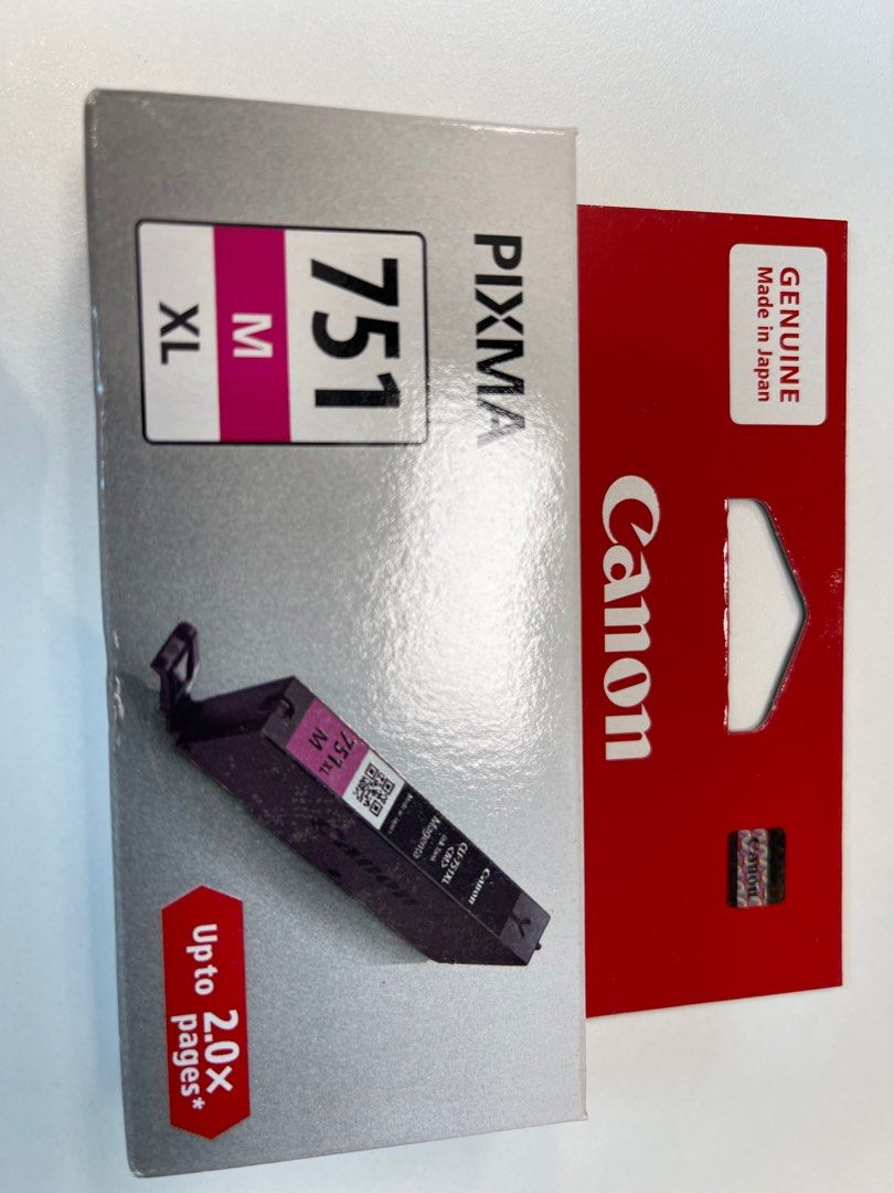 Canon printer cartridges 751XL and 750XL - price is listed per UNIT ...