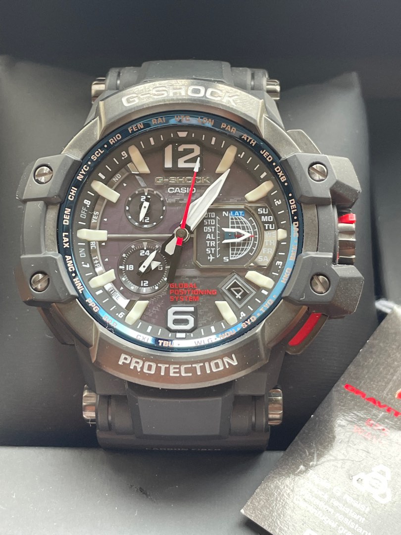 Casio G-Shock Gravity Master GPW-1000, 名牌, 手錶 - Carousell