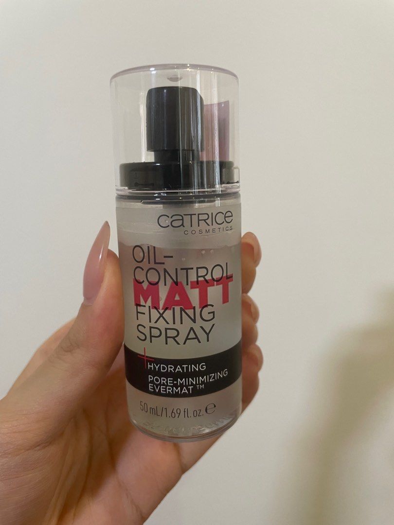 Catrice oil control matte fixing spray, Beauty & Personal Care, Face ...