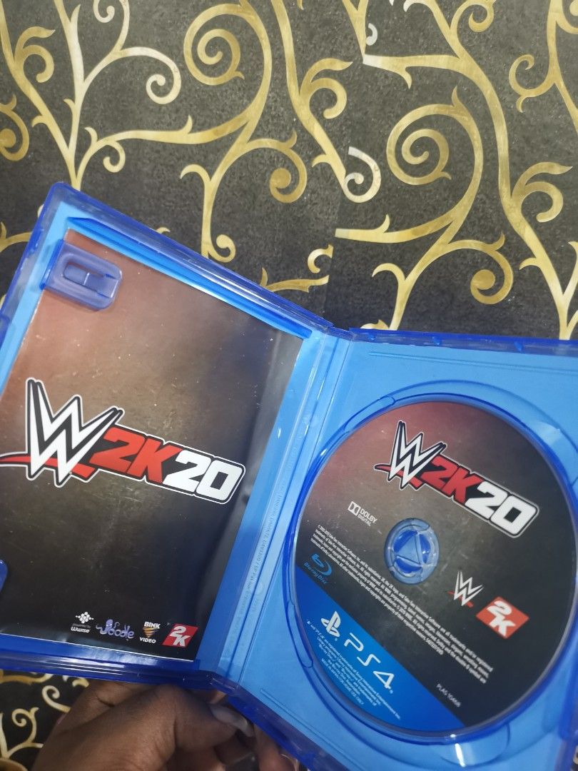 Cd PS4 Wwe 2k20 original, Video Gaming, Video Games, PlayStation on ...