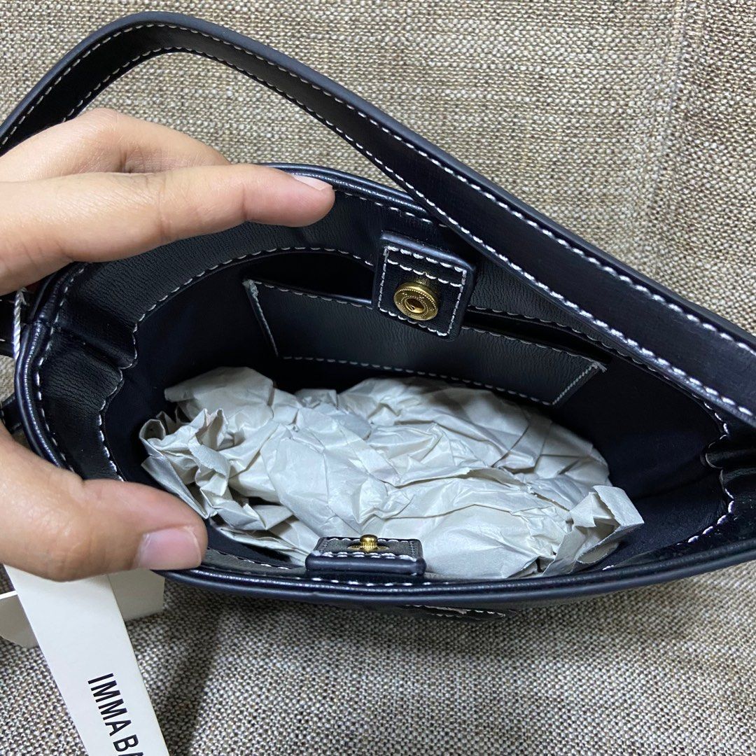 Celine Bucket Bag Embosed Logo Small, Women's Fashion, Bags & Wallets ...