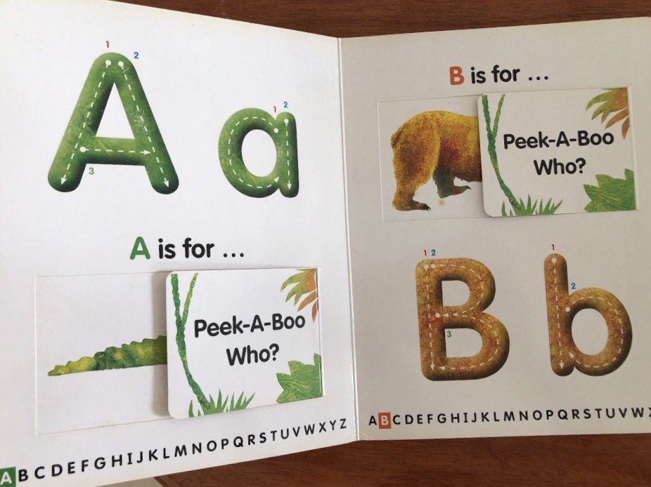 Children Trace & Learn ABC book, Hobbies & Toys, Books & Magazines ...