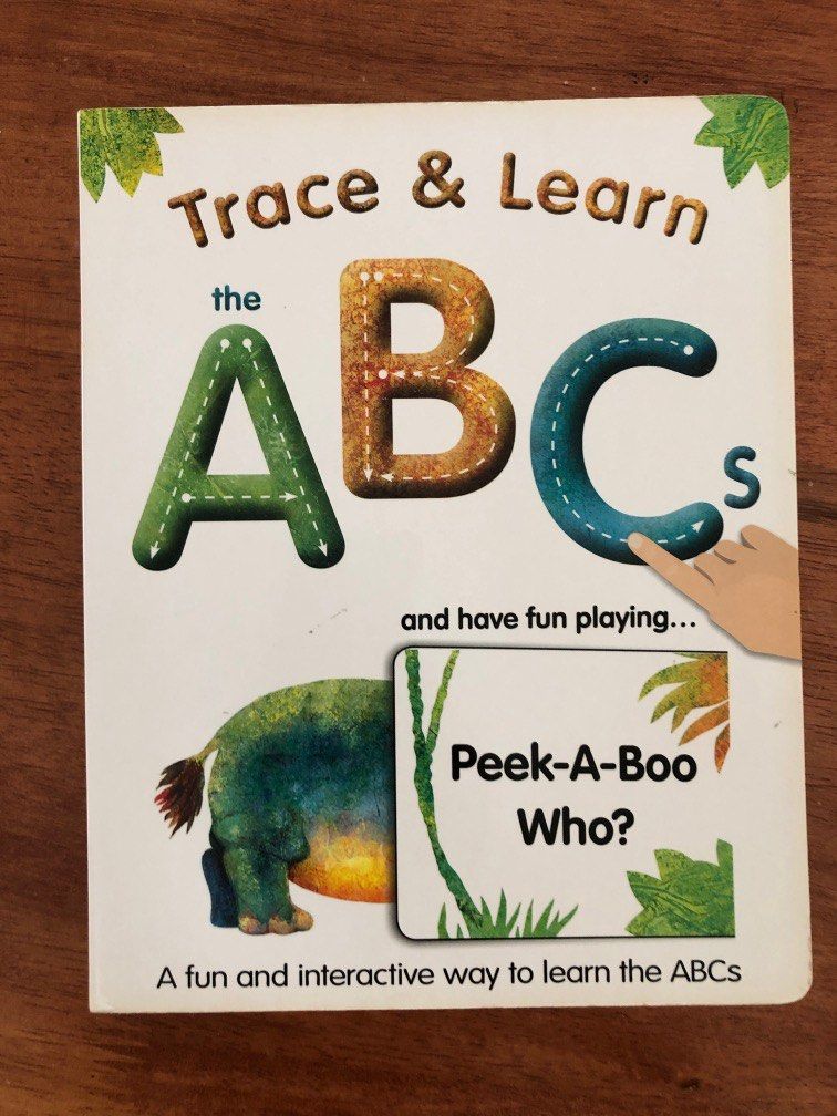 Children Trace & Learn ABC book, Hobbies & Toys, Books & Magazines ...
