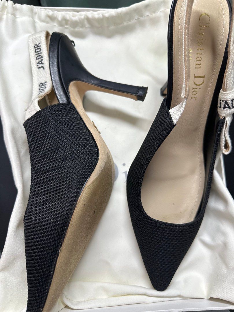 Christian Dior Slingback, Luxury, Sneakers & Footwear on Carousell