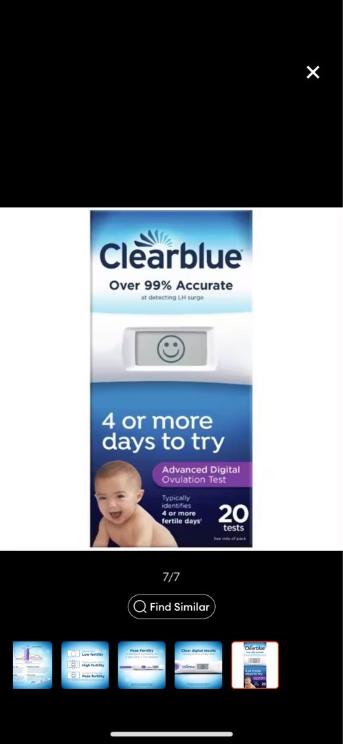 [Brand New and sealed in the box] Clearblue Advanced Digital Ovulation ...