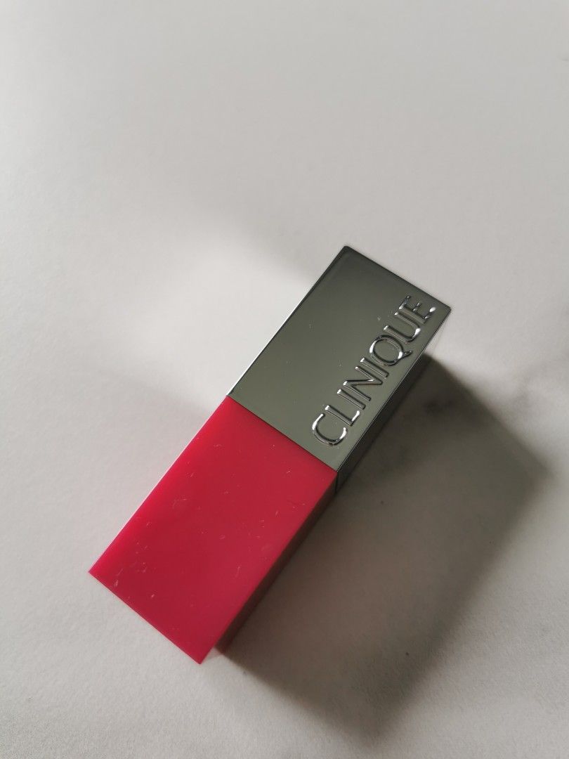 Clinique - pink punch pop travel size lipstick, Beauty & Personal Care ...
