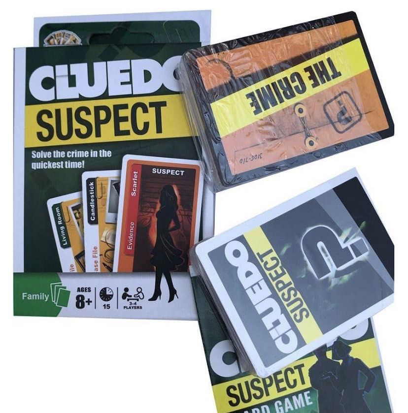 Cluedo Suspect Card Game Mystery Game Fun To Play, Hobbies & Toys, Toys ...