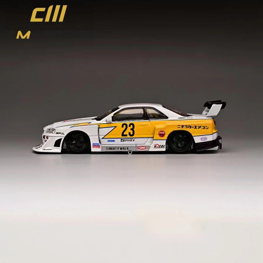 CM Model Nissan Skyline LBWK ER34 Flash Livery - MINI GT HOT WHEELS ...