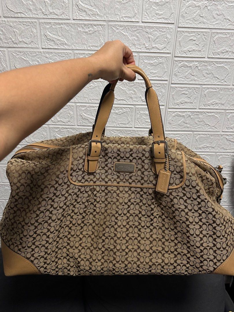 Coach duffle bag, Luxury, Bags & Wallets on Carousell