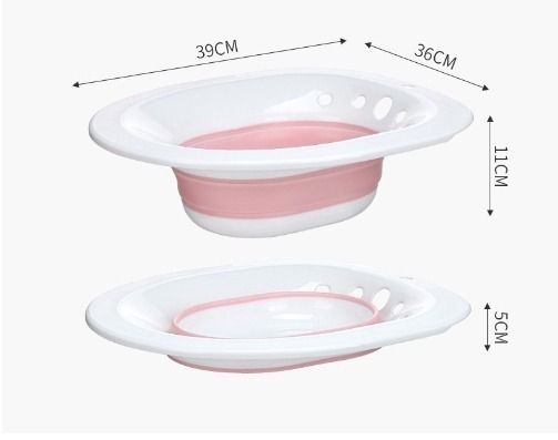 Collapsable Sitz bath bowl with flusher Sitz Bath tub Footbath bucket ...